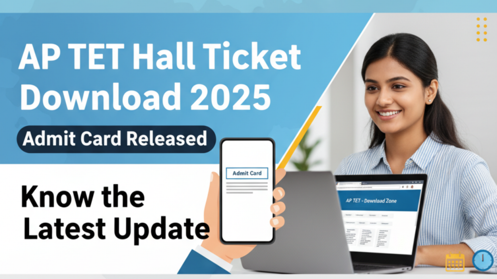 AP TET Hall Ticket Download 2025 Admit Card Released, Know the Latest ...
